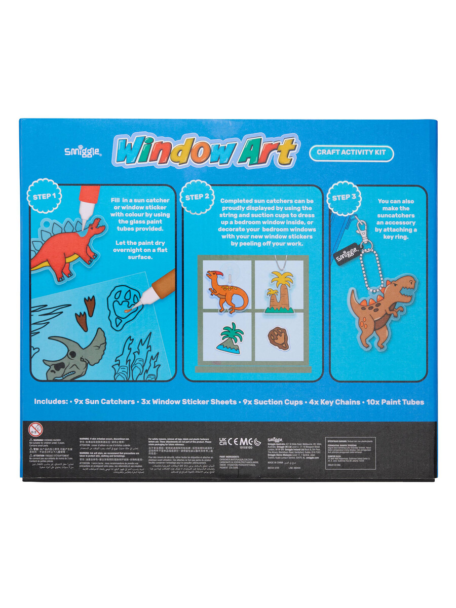 Window Art Craft Activity Gift Set | Smiggle UK