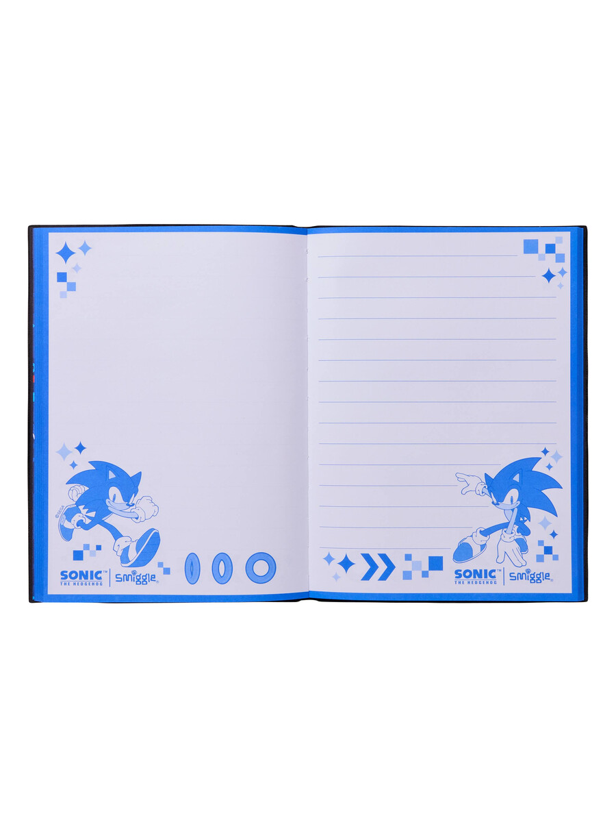 Sonic The Hedgehog A5 Notebook | Smiggle UK